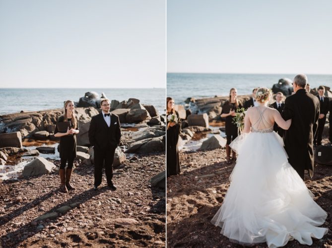Intimate Lakeside Wedding in Duluth, MN - angelajophoto.com